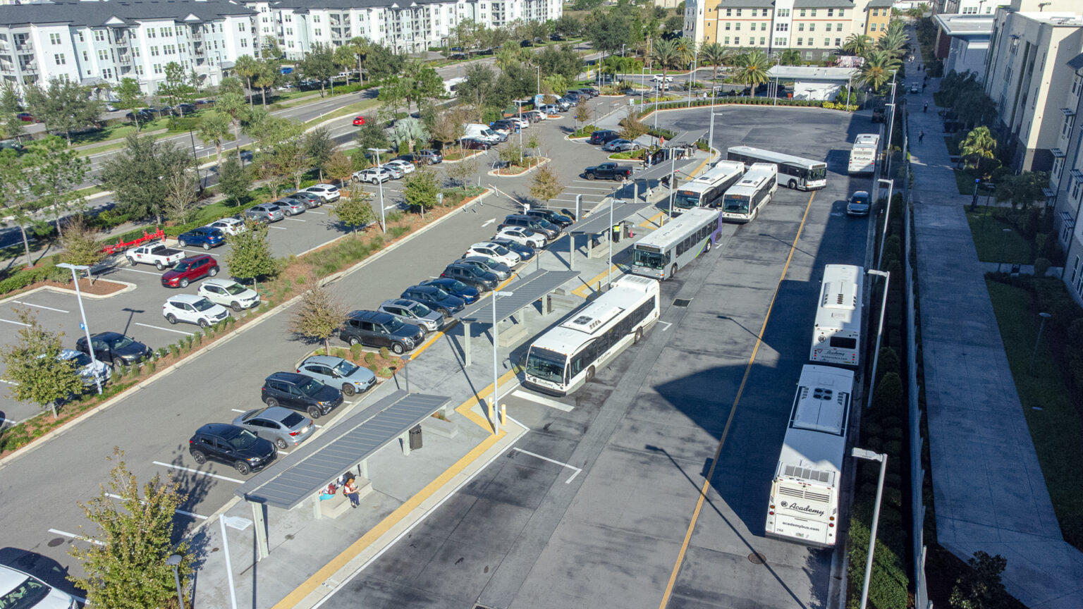 Flamingo Crossings Bus Shelters - Rep Services, Inc