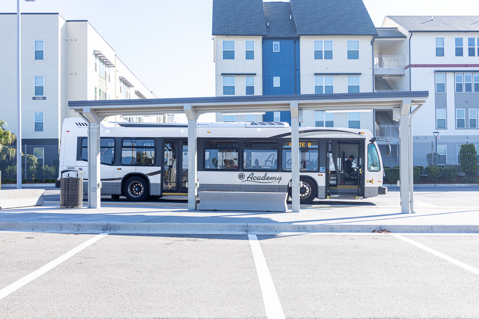 Flamingo Crossings Bus Shelters - Rep Services, Inc