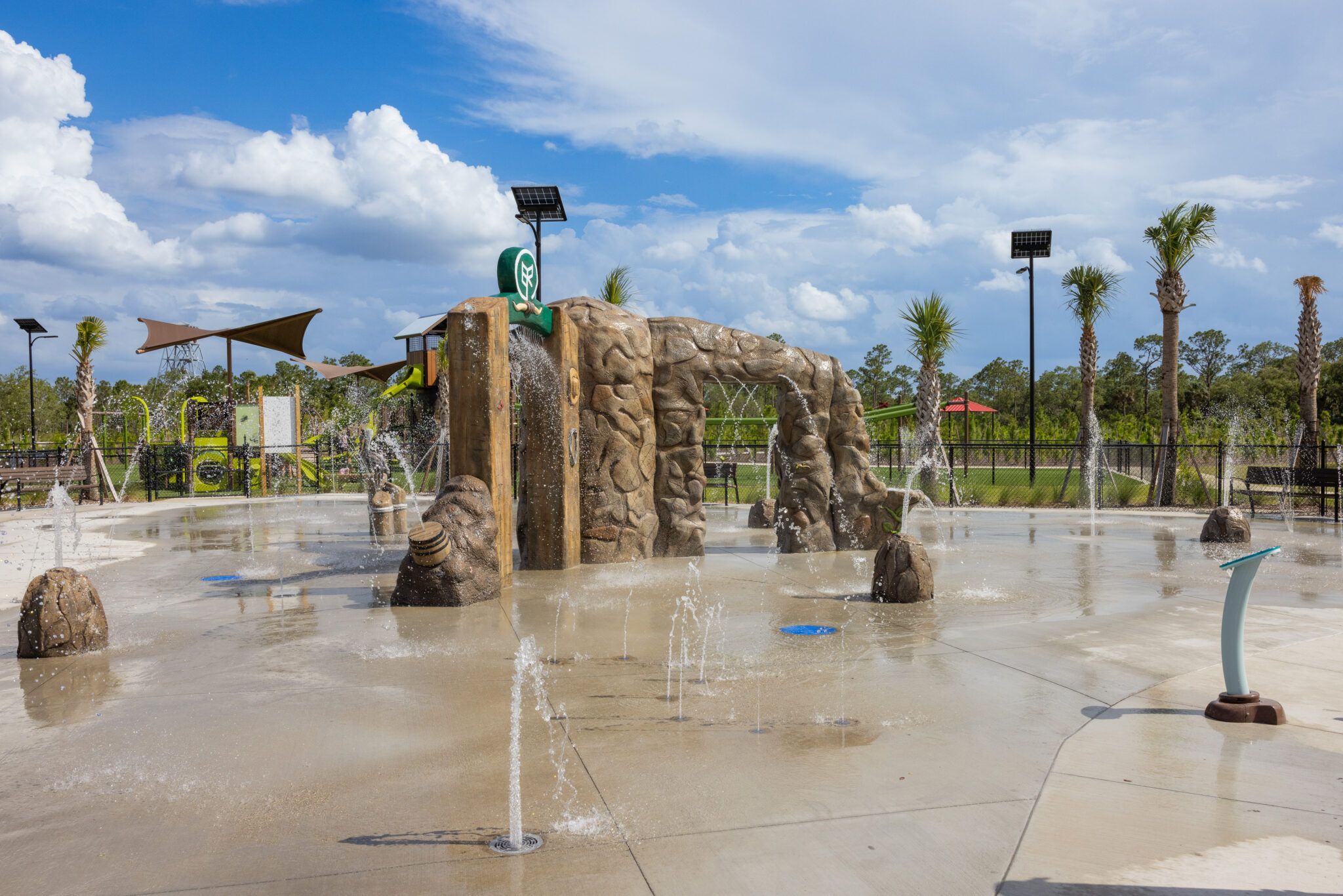 Babcock Ranch - Splashpad at Palmetto Park - Rep Services, Inc