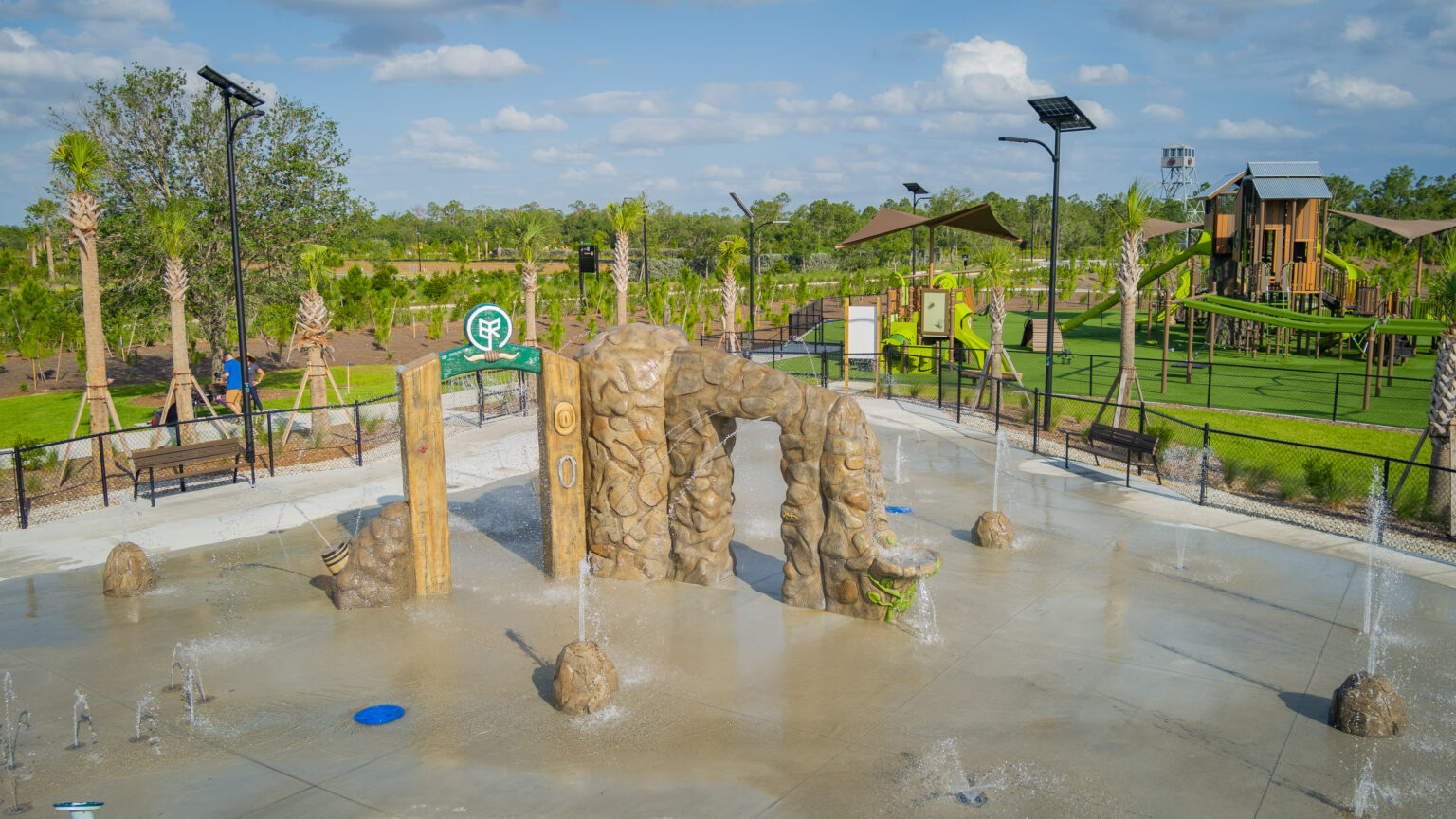 Babcock Ranch - Splashpad at Palmetto Park - Rep Services, Inc
